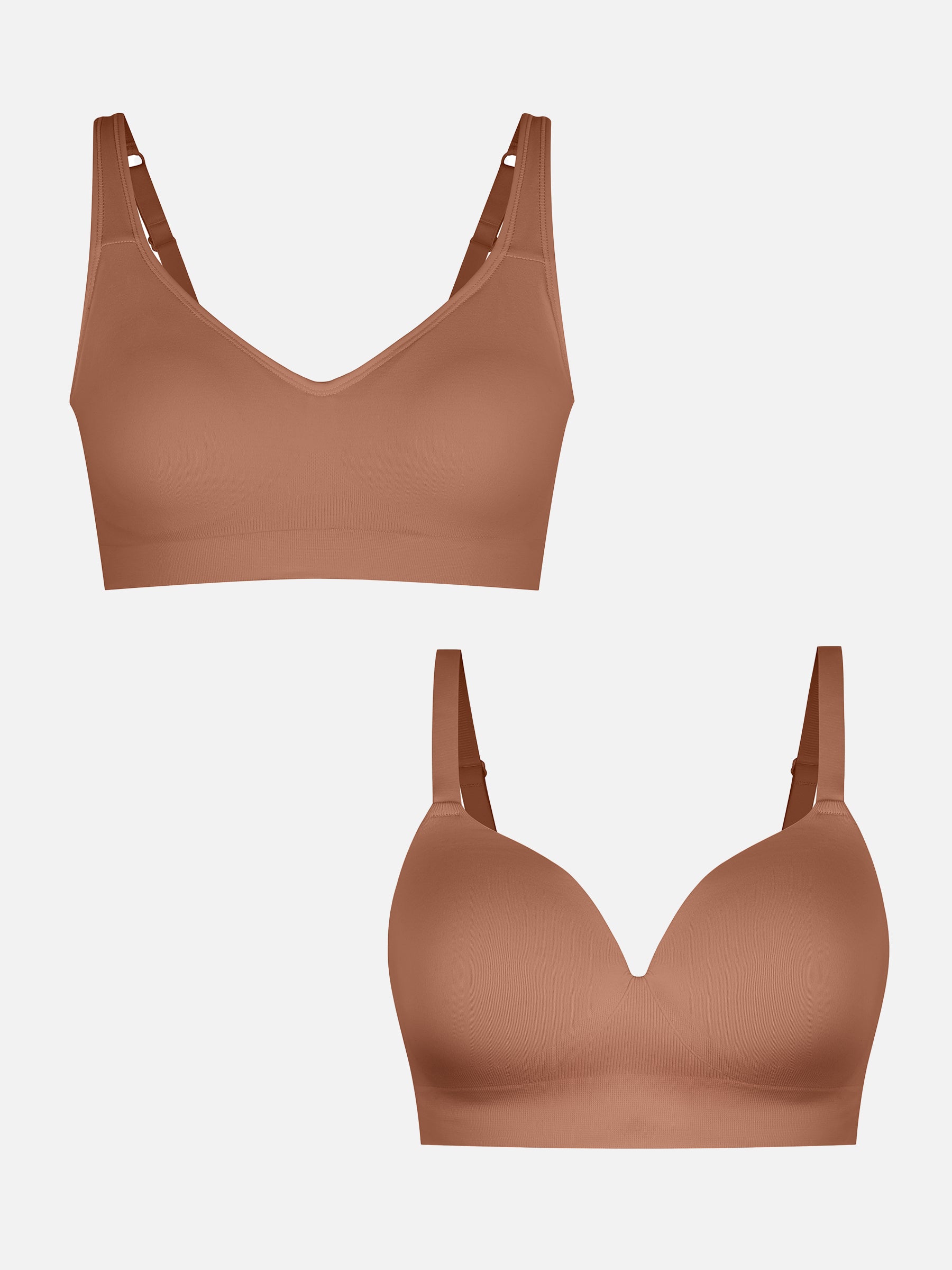 Wireless Push-Up Seamless Comfort Full Coverage Bra | Feelingirl
