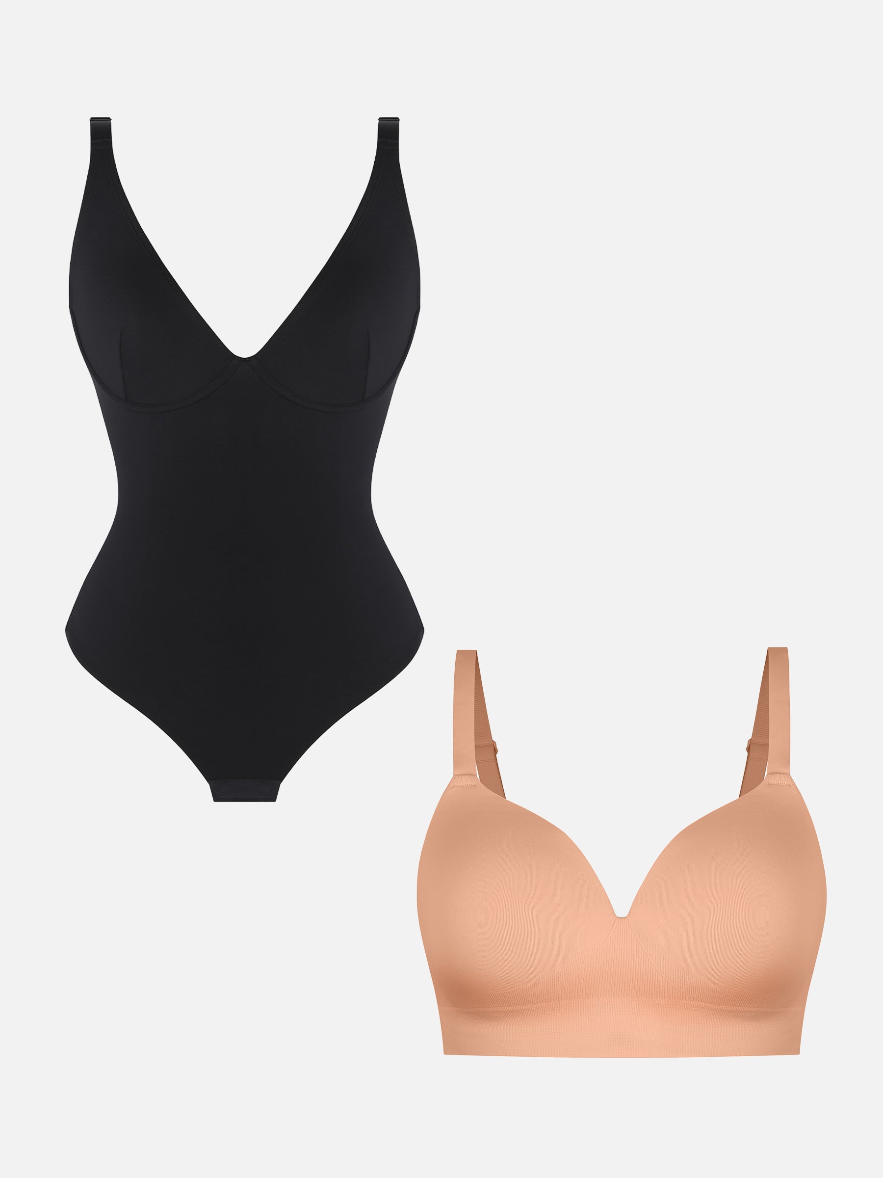 Wireless Push-Up Seamless Comfort Full Coverage Bra | Feelingirl